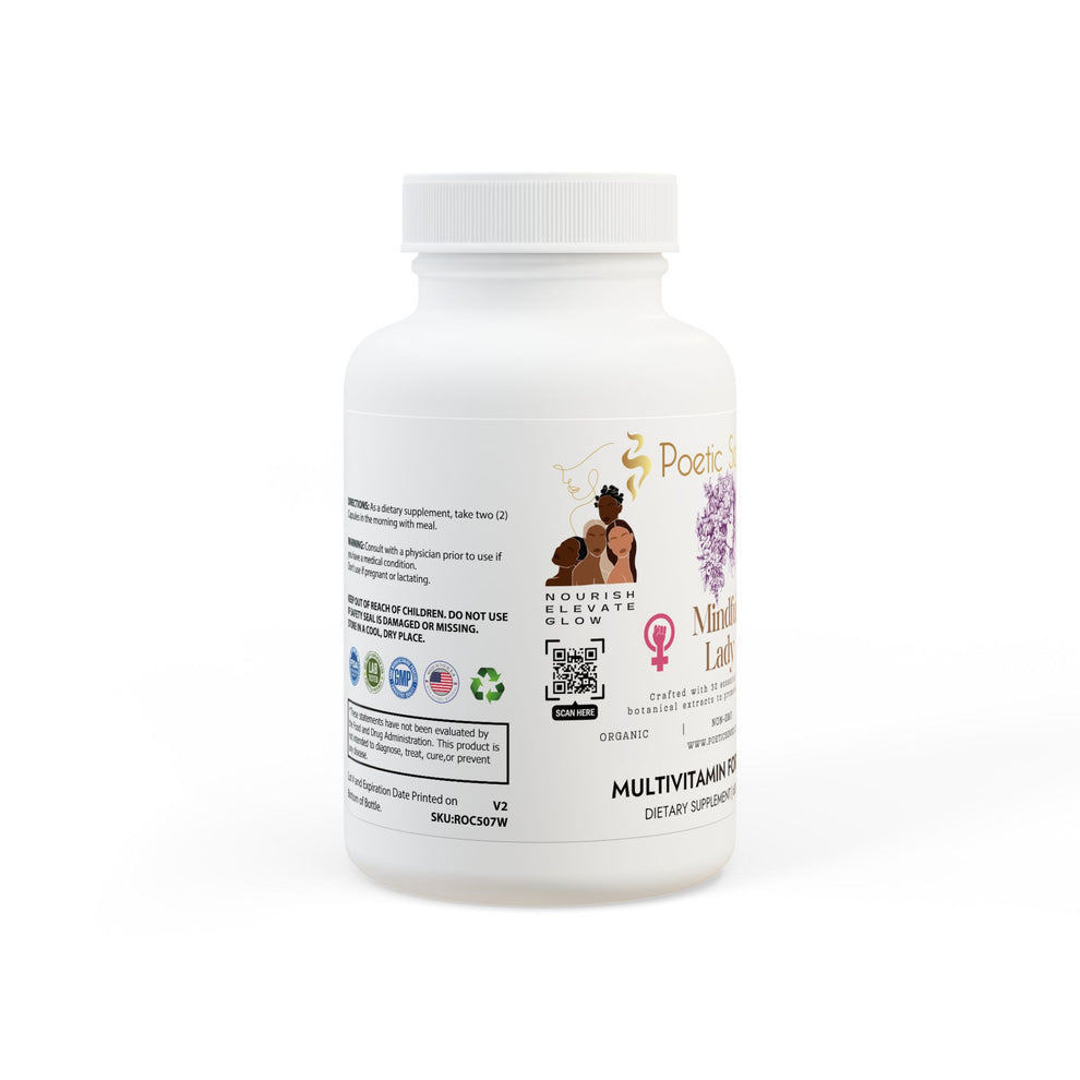 Mindful Lady Multivitamin for Women Supplement (60 Capsules) – PoeticSenses