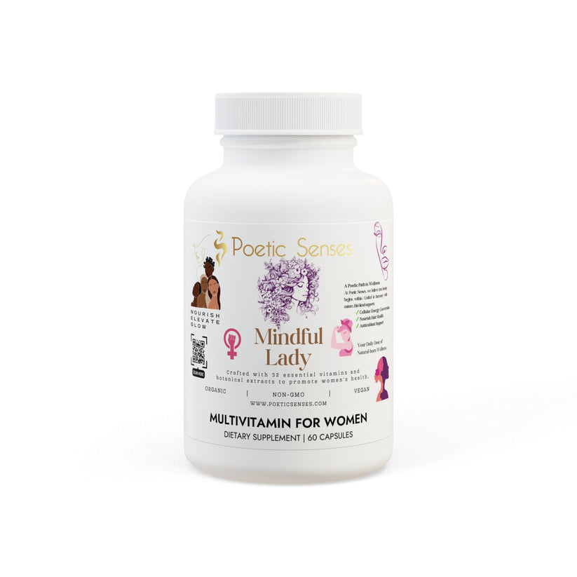 Mindful Lady Multivitamin for Women Supplement (60 Capsules) – PoeticSenses